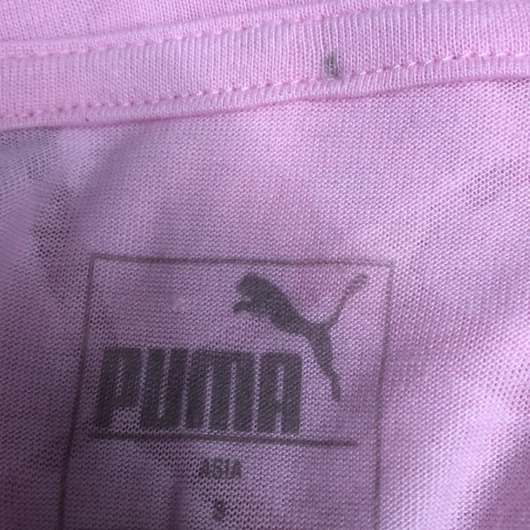 Puma | Tops | Puma Pink Dry Cell Moisture Wicking Crop Top With Flutter ...